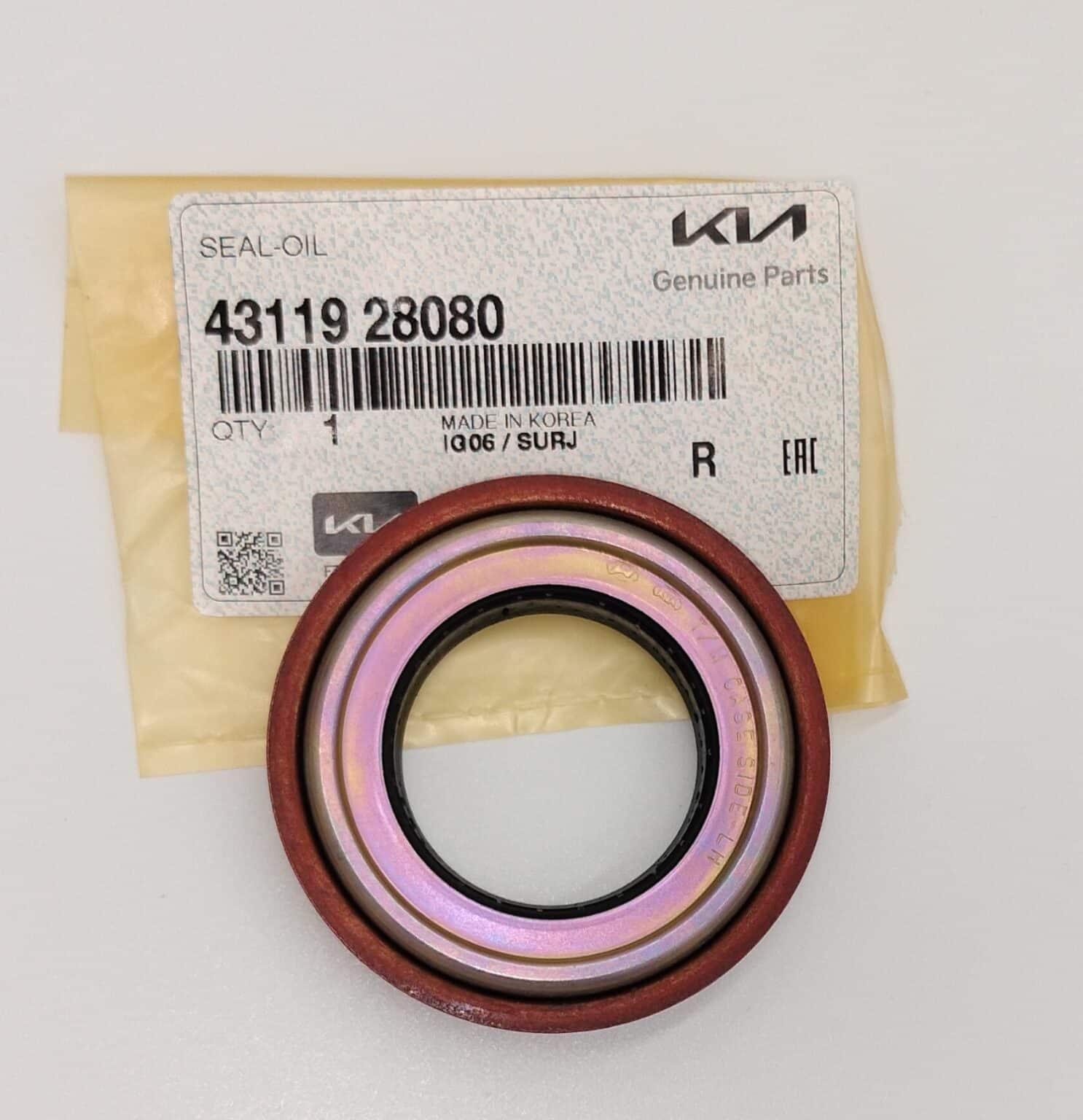 Kia Parts | Rio Transmission Output Shaft Oil Seal | 2016/20